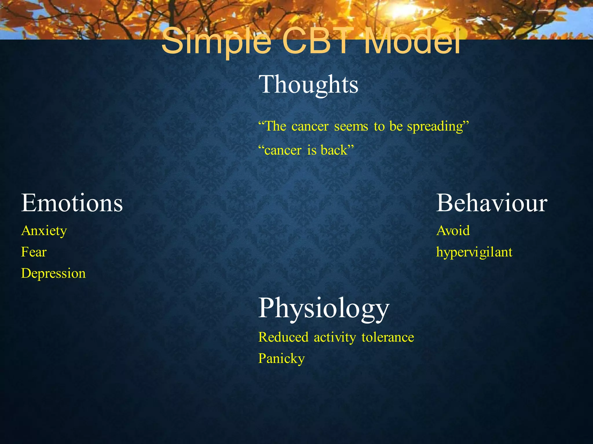 COPING WITH EMOTIONS WHEN YOU HAVE CANCER | PPT