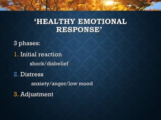COPING WITH EMOTIONS WHEN YOU HAVE CANCER | PPT