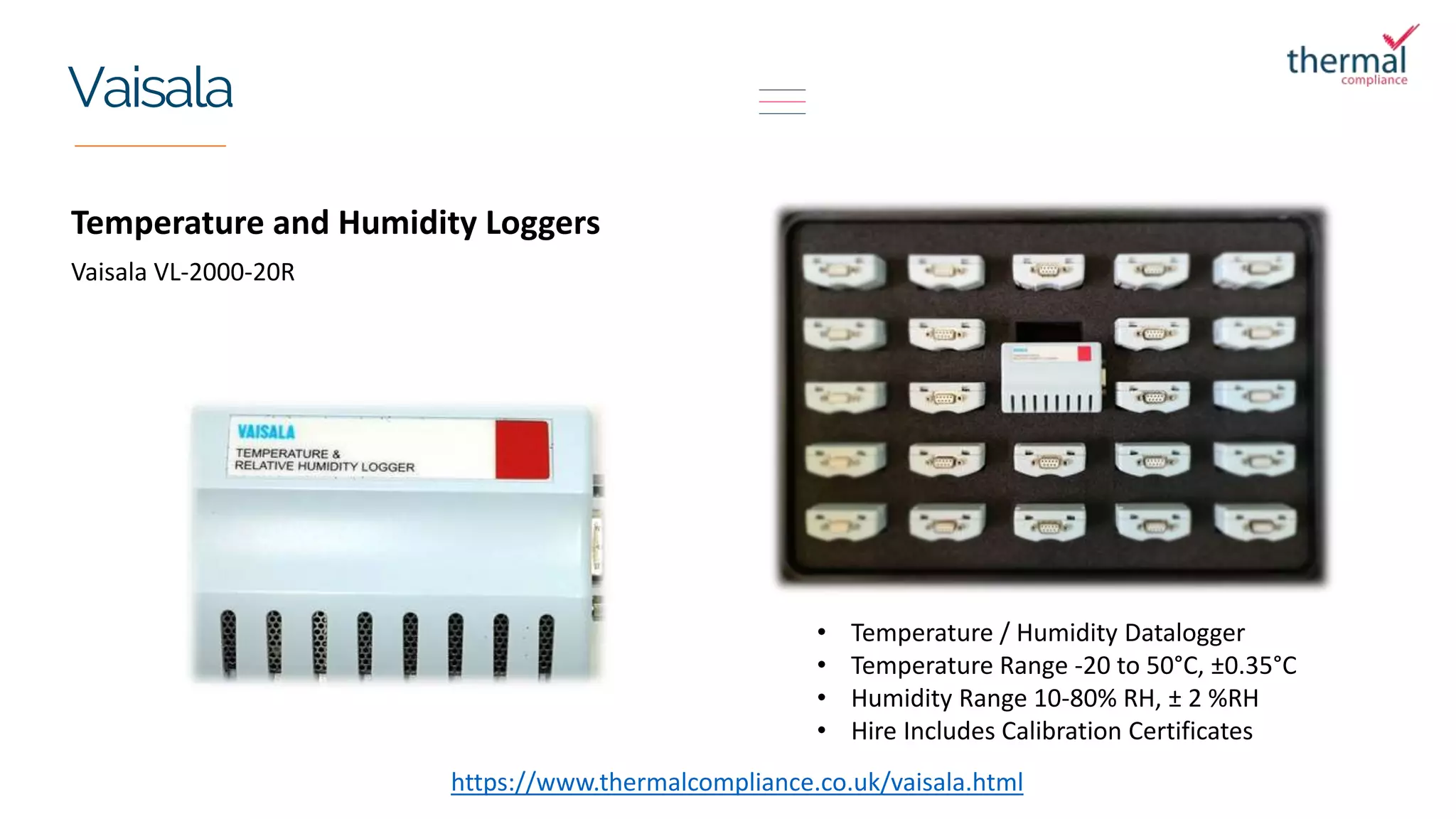 Thermal Validation Equipment Rental | PPT