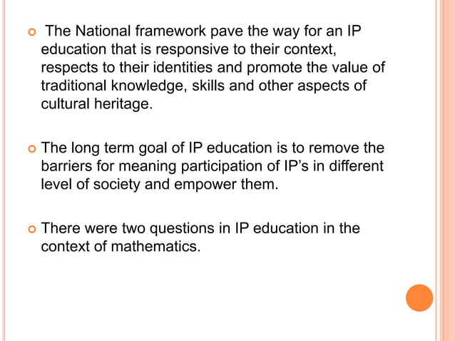 Ethnomathematics and Culturally relevant mathematics Education | PPTX ...