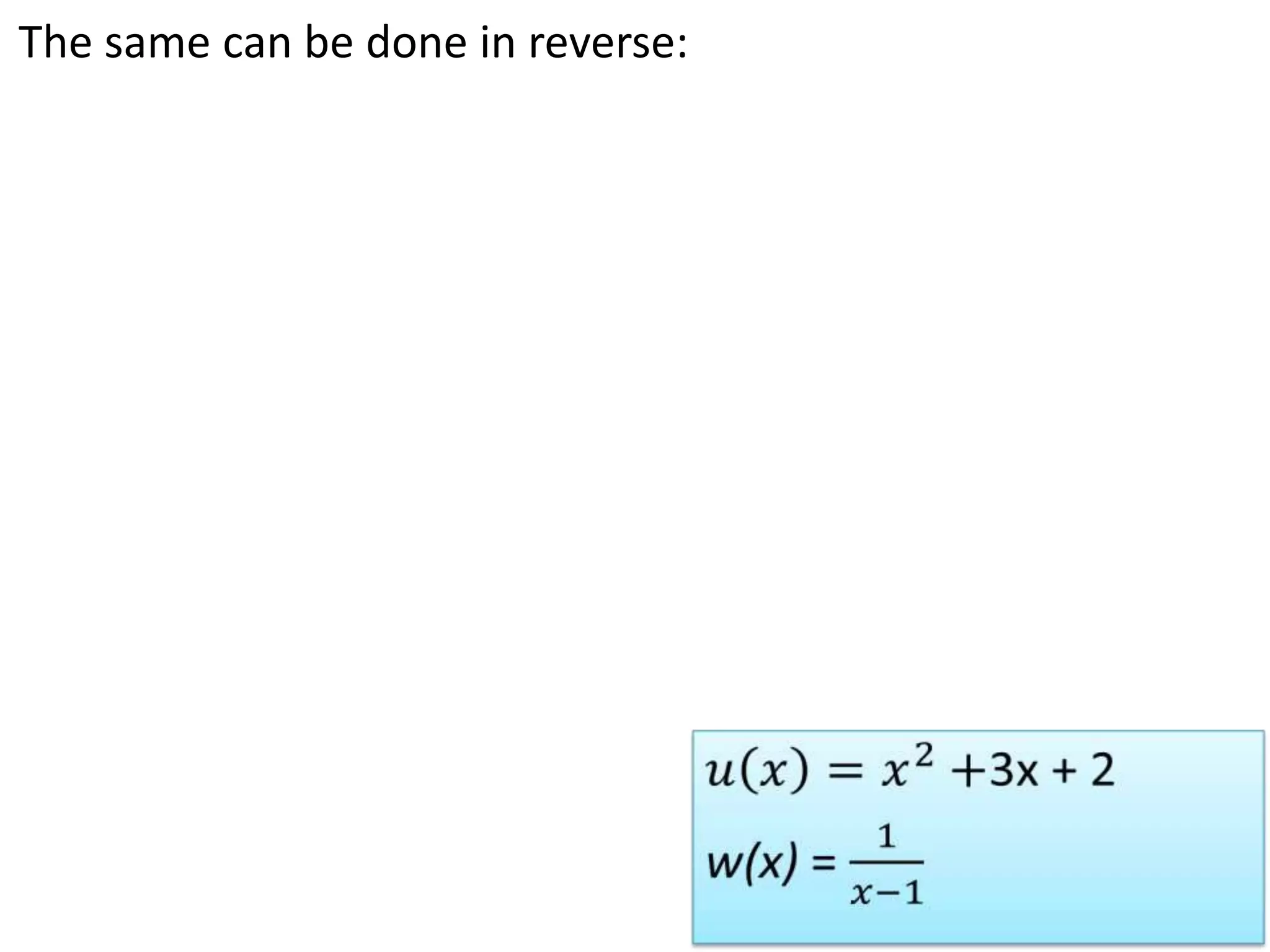 Evaluate a Composite Function | PPTX | Science