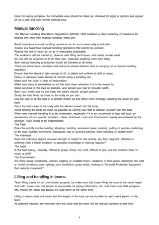 Hands HQ Example RAMS Document | PDF