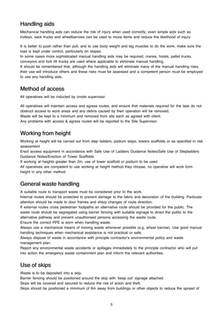 Hands HQ Example RAMS Document | PDF