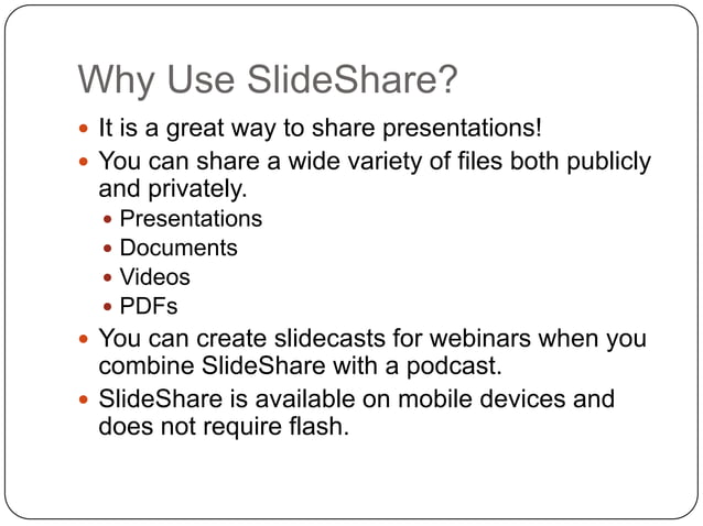 Sample Slideshare Presentation | PPT