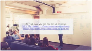 FAA Drone Regulations - Your Part 107 Cheat Sheet | PDF