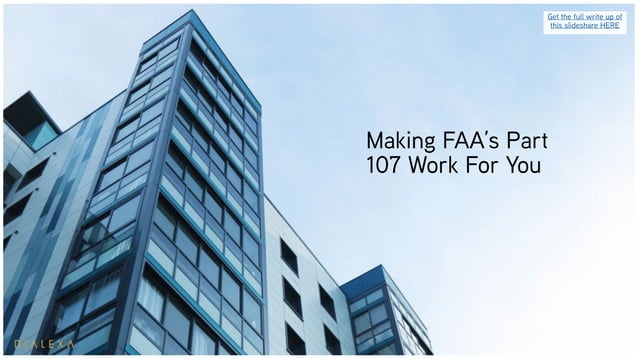 FAA Drone Regulations - Your Part 107 Cheat Sheet | PDF