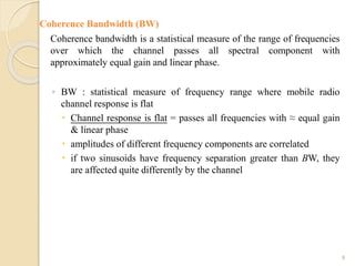 Fading in wireless propagation channel | PDF