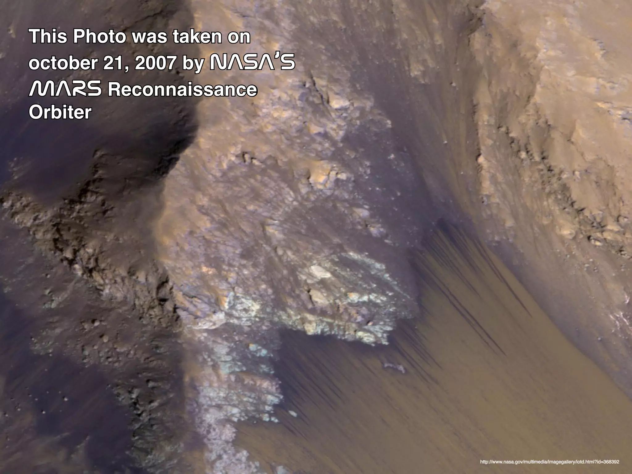 NASA Discovers flowing water on Mars today | PPT