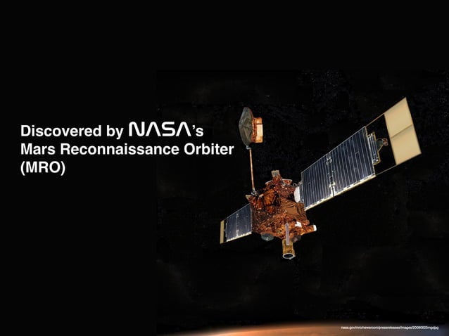 NASA Discovers flowing water on Mars today | PPT