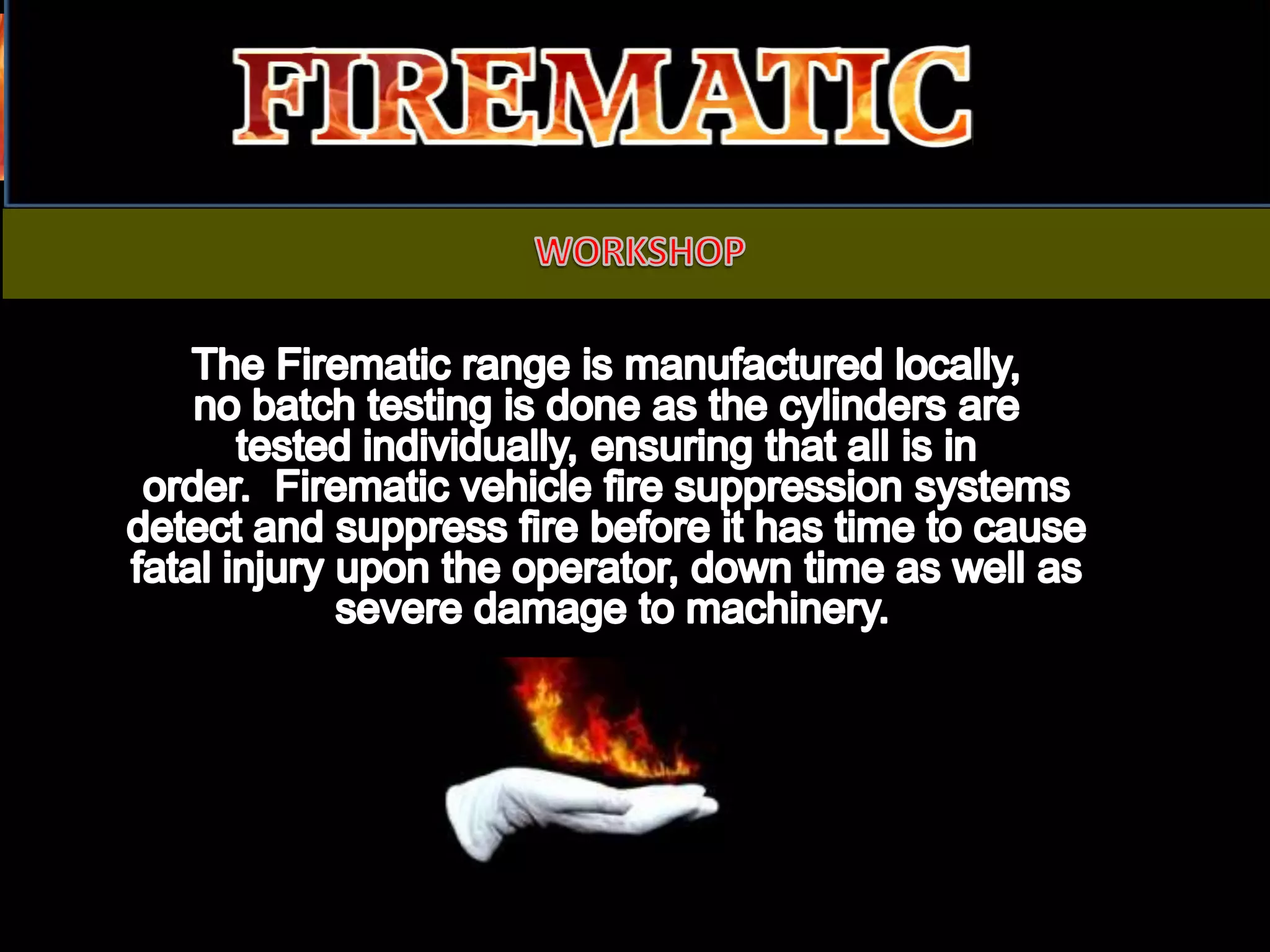 Firematic presentation | PPSX