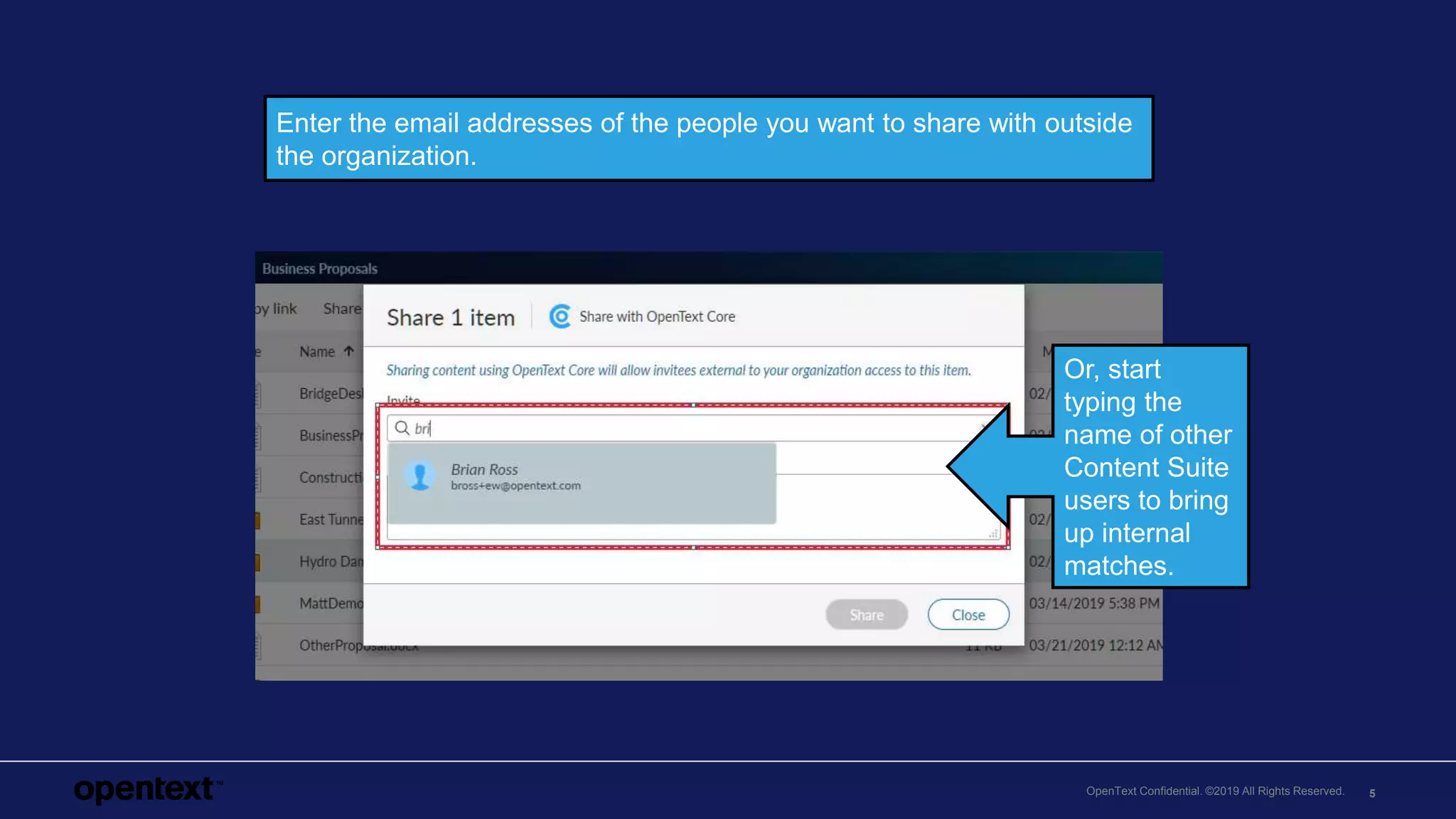 External Collaboration With Opentext Content Suite Introducing Bi Directional Synchronization