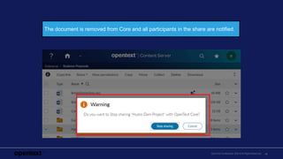 External Collaboration with OpenText Content Suite: Introducing bi ...
