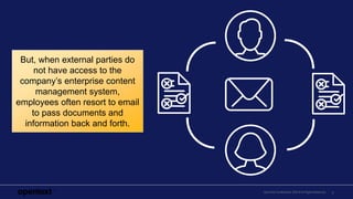 External Collaboration with OpenText Core: Introducing bi-directional synchronization between ...