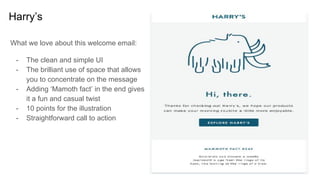 10 captivating welcome email examples | PPT