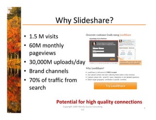 SlideShare as a Business Tool: How to use for networking and business promotion | PDF