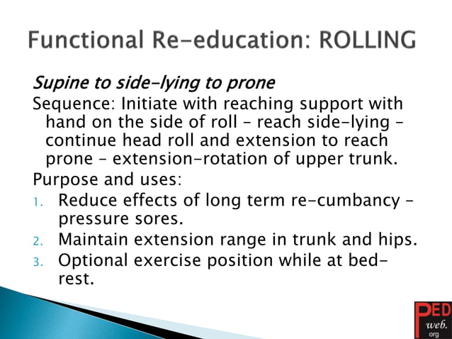 Functional Re-education Basics | PPSX | Physical Therapy | Wellness