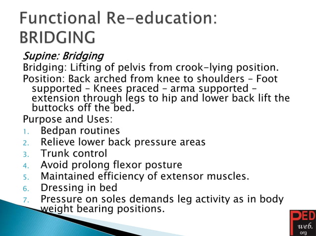 Functional Re-education Basics | PPSX | Physical Therapy | Wellness