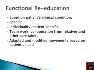 Functional Re-education Basics | PPSX