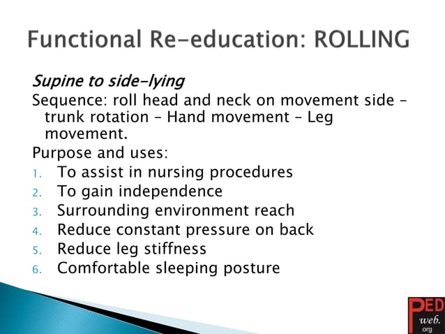 Functional Re-education Basics | PPSX | Physical Therapy | Wellness