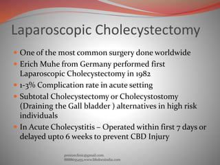 Gallstones Causes and Management -Dr Kedar Patil Pune | PPT