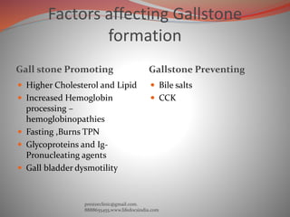 Gallstones Causes and Management -Dr Kedar Patil Pune | PPT