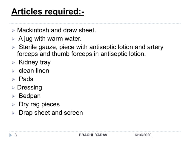 CARE OF PERINEUM/GENITALIA | PPT | Bath and Shower | Personal Care