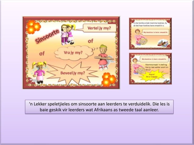 Afrikaanse skoollesse | PPT