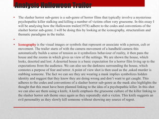 haloween analysis | PPT