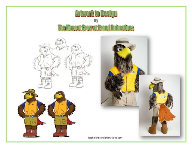 Custom Mascot Costumes - From Original Artwork to Professional Design | PPT