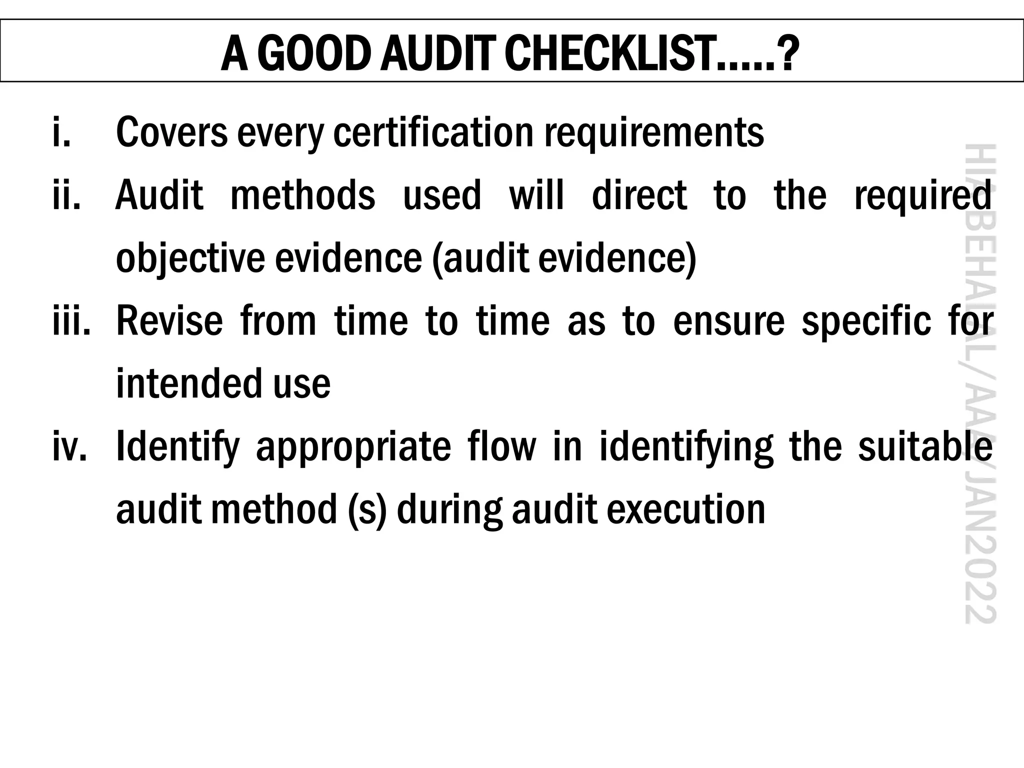 HALAL INTERNAL AUDIT (FOOD : MALAYSIA HALAL CERTIFICATION REQUIREMENTS ...