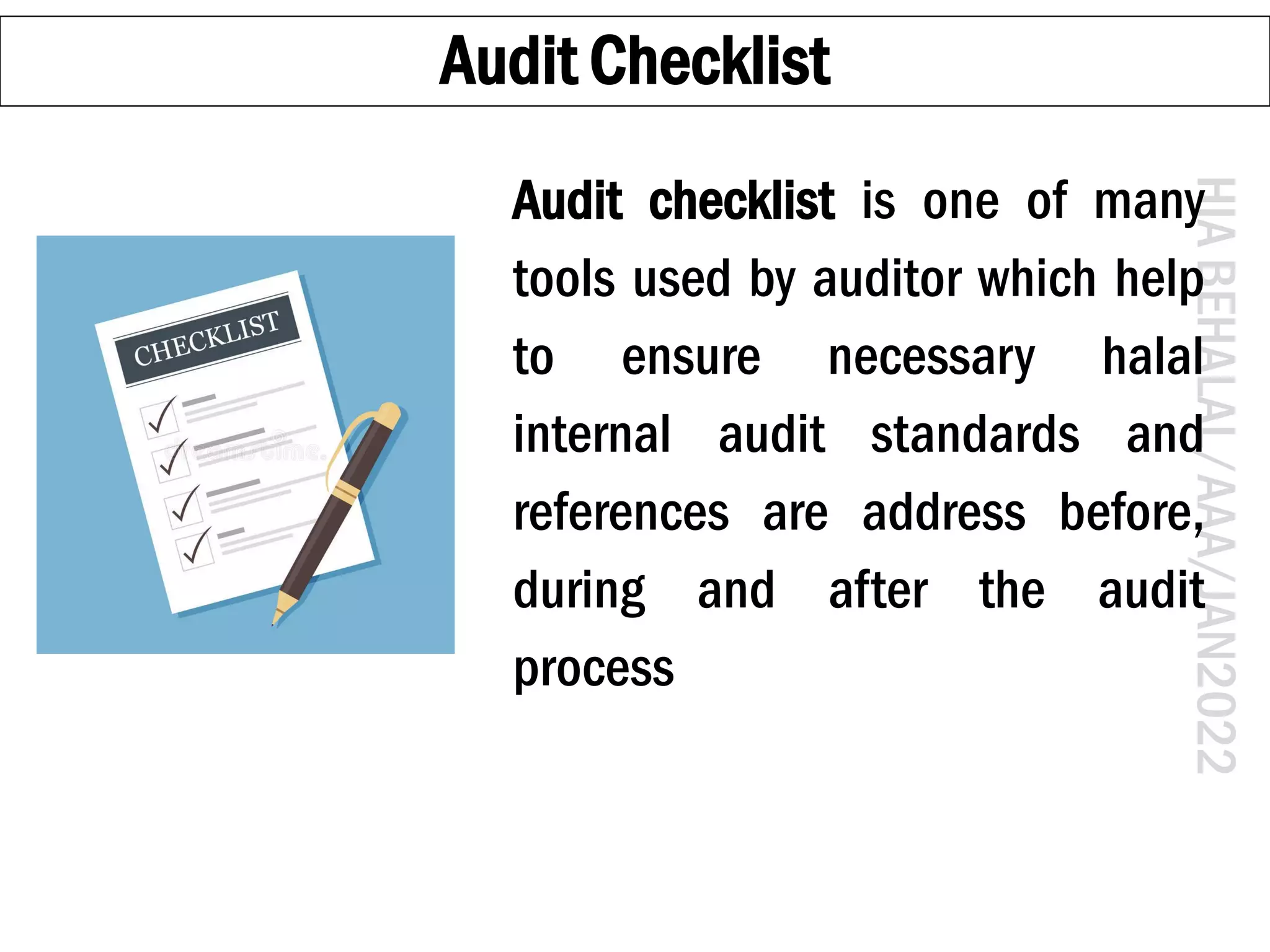HALAL INTERNAL AUDIT FOR FOOD SERVICES AND MANUFACTURING | PDF