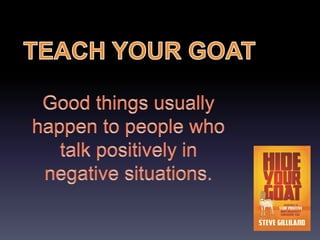 Hide Your Goat | PPT