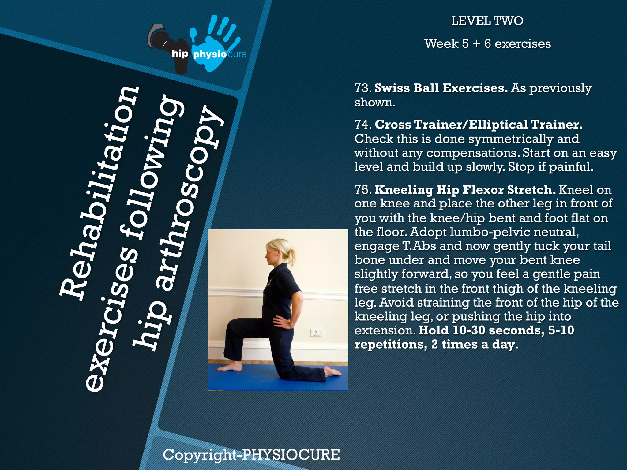 hip arthroscopy rehabilitation part two | PDF