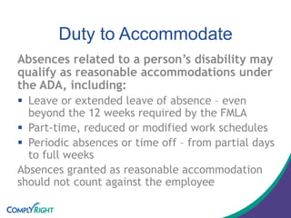 How to Manage Employee Leave Requests and Control Absence Abuse | PPT
