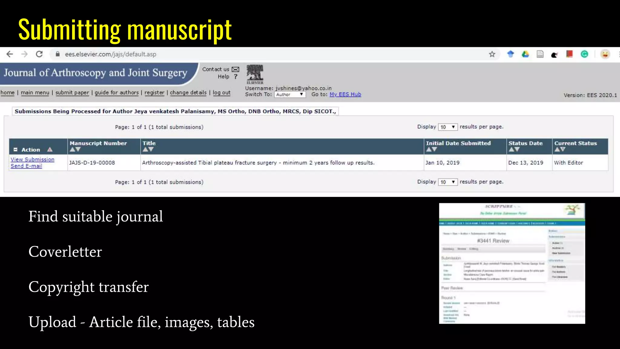 How to write a research manuscript? | PPTX