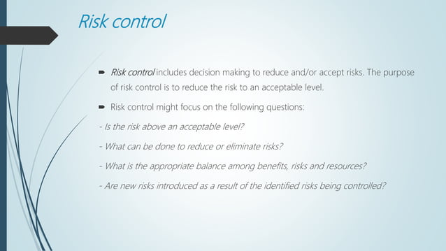 Quality Risk Managemment ICH Q9 | PPTX | Pharmaceutical Industry ...