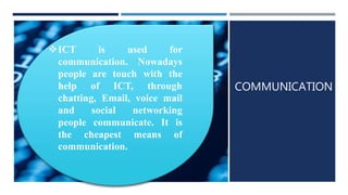 INTRODUCTION TO ICT | PPT