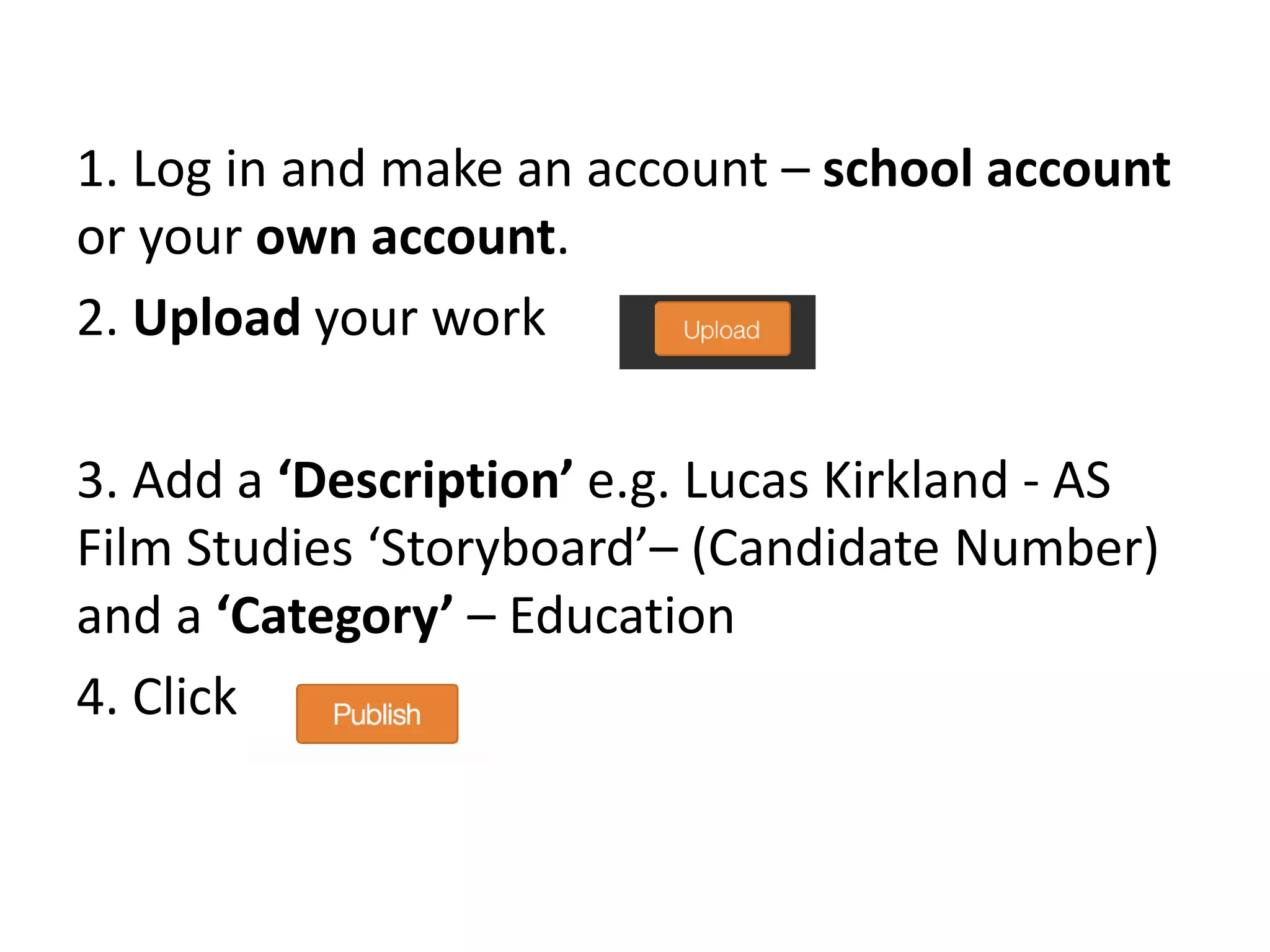 Slideshare instructions | PPTX | Internet | Computing