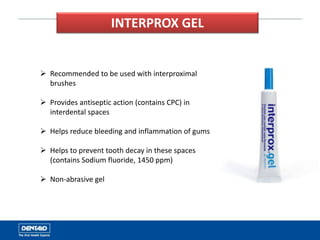 Importance of Interproximal Hygiene | PPTX