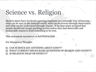 Why Religion: Worldviews | PDF