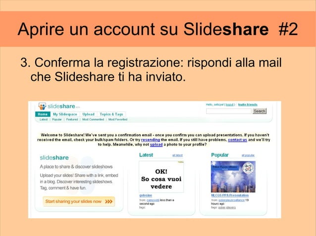 Tutorial Slideshare it | PDF