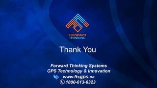 Forward Thinking Systems Fleet Management & GPS Tracking solution ...