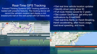 Forward Thinking Systems Fleet Management & GPS Tracking solution ...