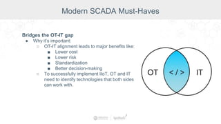 Choosing a SCADA System for the IIoT Era | PPTX