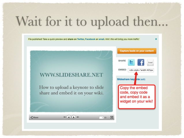 Slideshare keynote | KEY | Internet | Computing