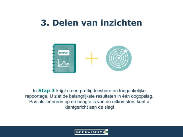 In 4 stappen een klantenonderzoek met impact | Effectory | PDF