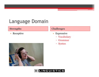 Language Intervention for School-age Children with Down Syndrome | PDF