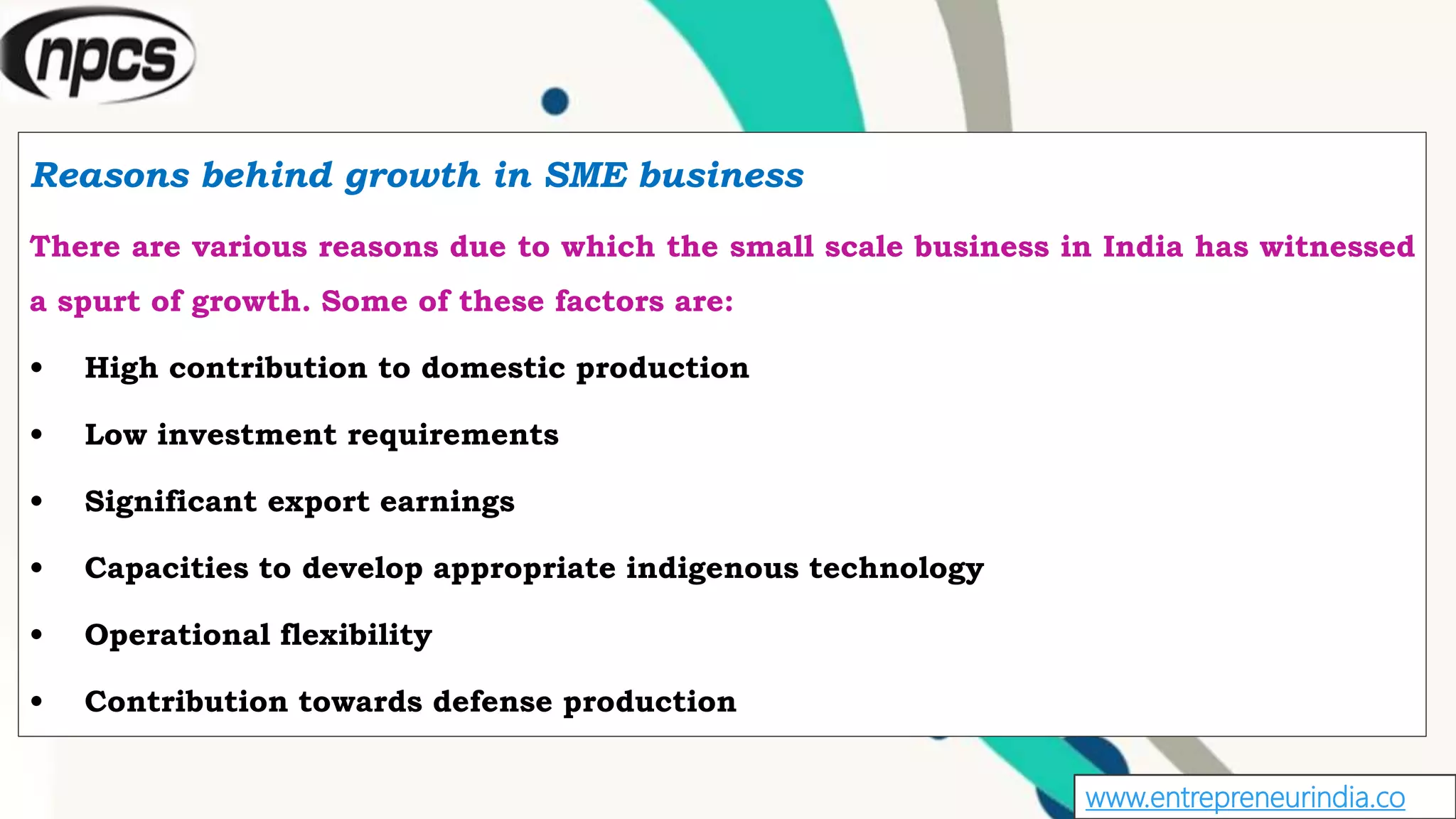 List of 50 Selected Projects for Micro, Small and Medium Enterprises ...