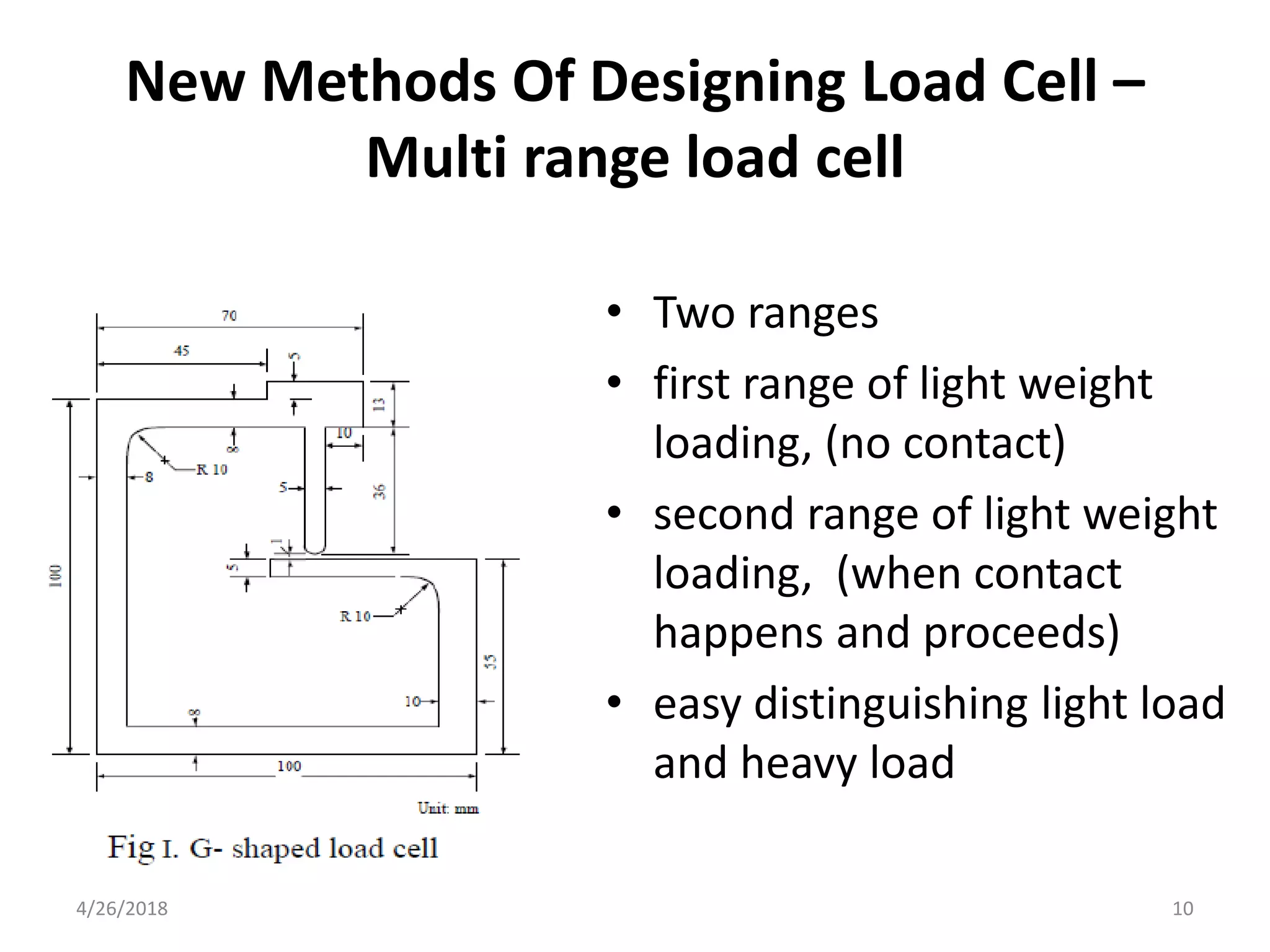 Multi range Load cell | PPTX