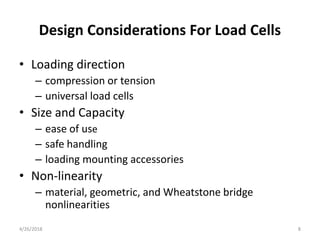 Multi range Load cell | PPT